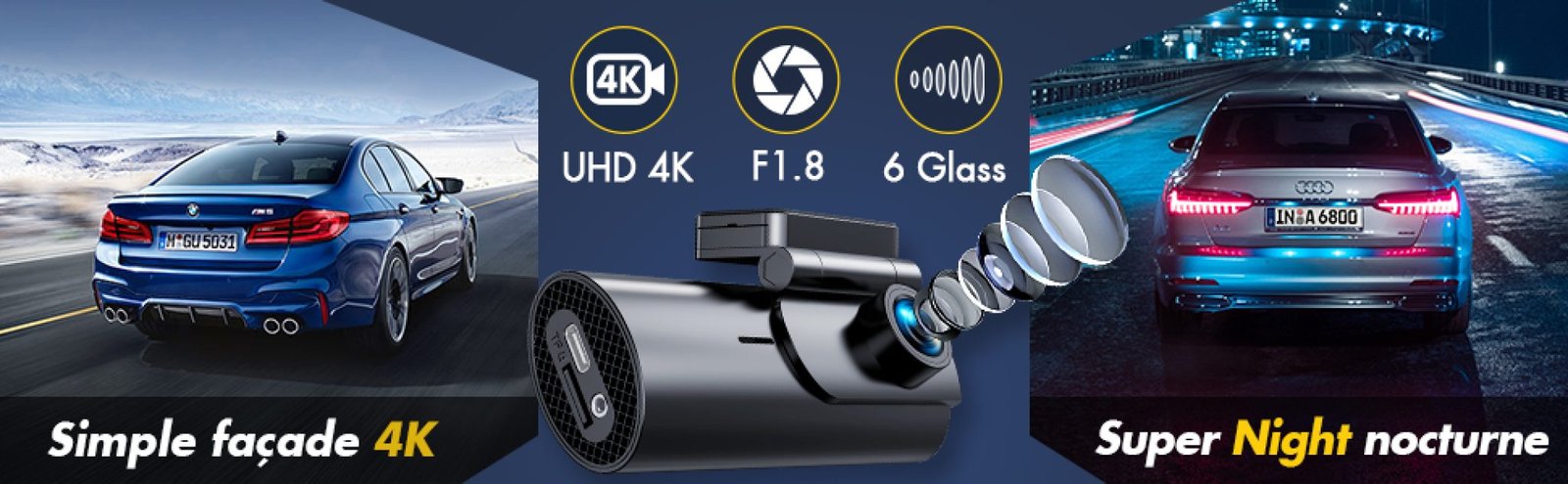 Dashcam GKU D600 : Avis & tests [ 2024 ]